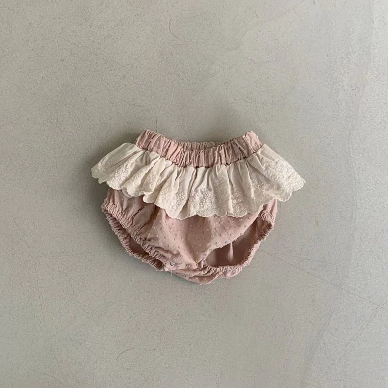 Bloomer en dentelle pour bébés filles • Petites Pirates