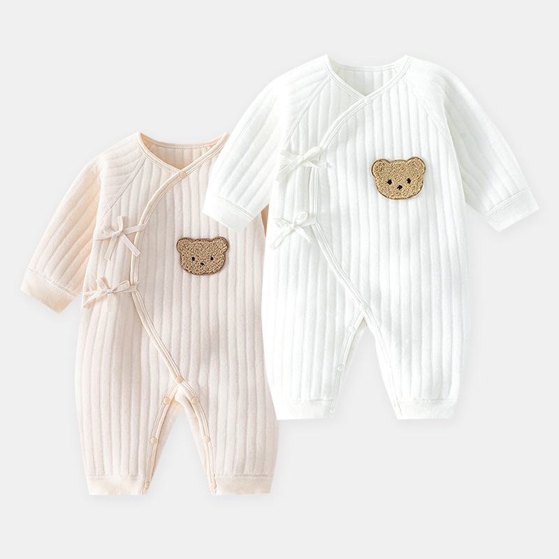 Pyjama chaud en coton pour bébé fille • Petites Pirates