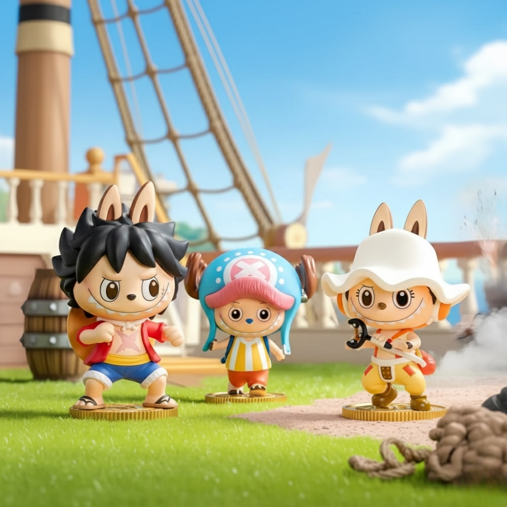 Figurines One Piece style Labubu à collectionner • Petites Pirates