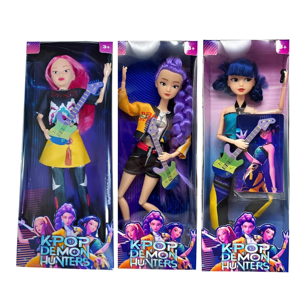 Poupées fille style Barbie K-pop Demon Hunters • Petites Pirates